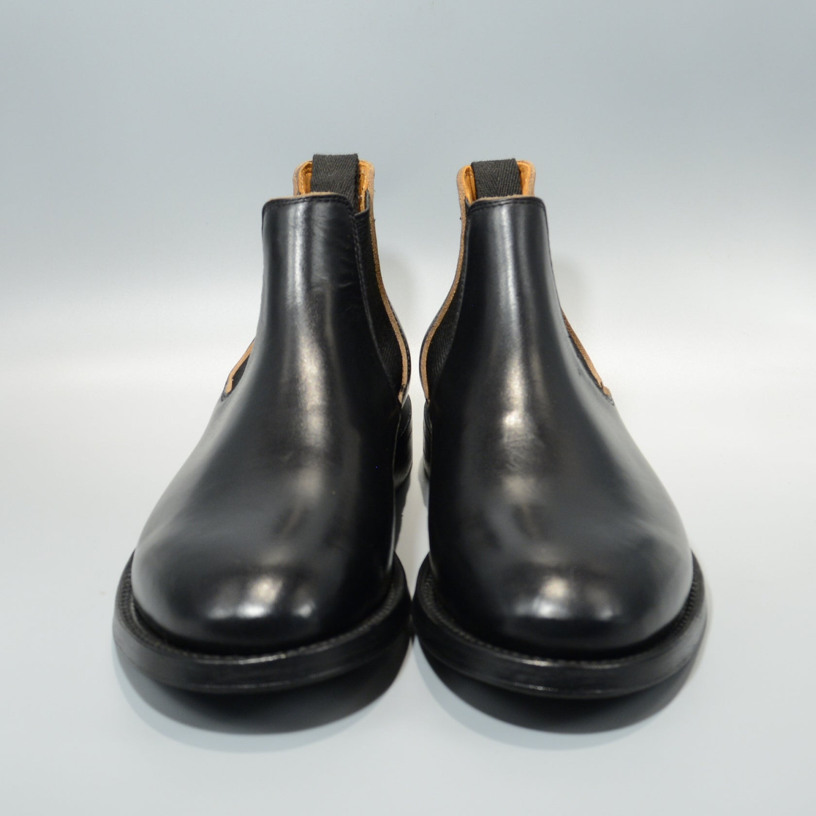 #15074 ELASTIC SIDE BOOTS BLACK – WHEELROBE