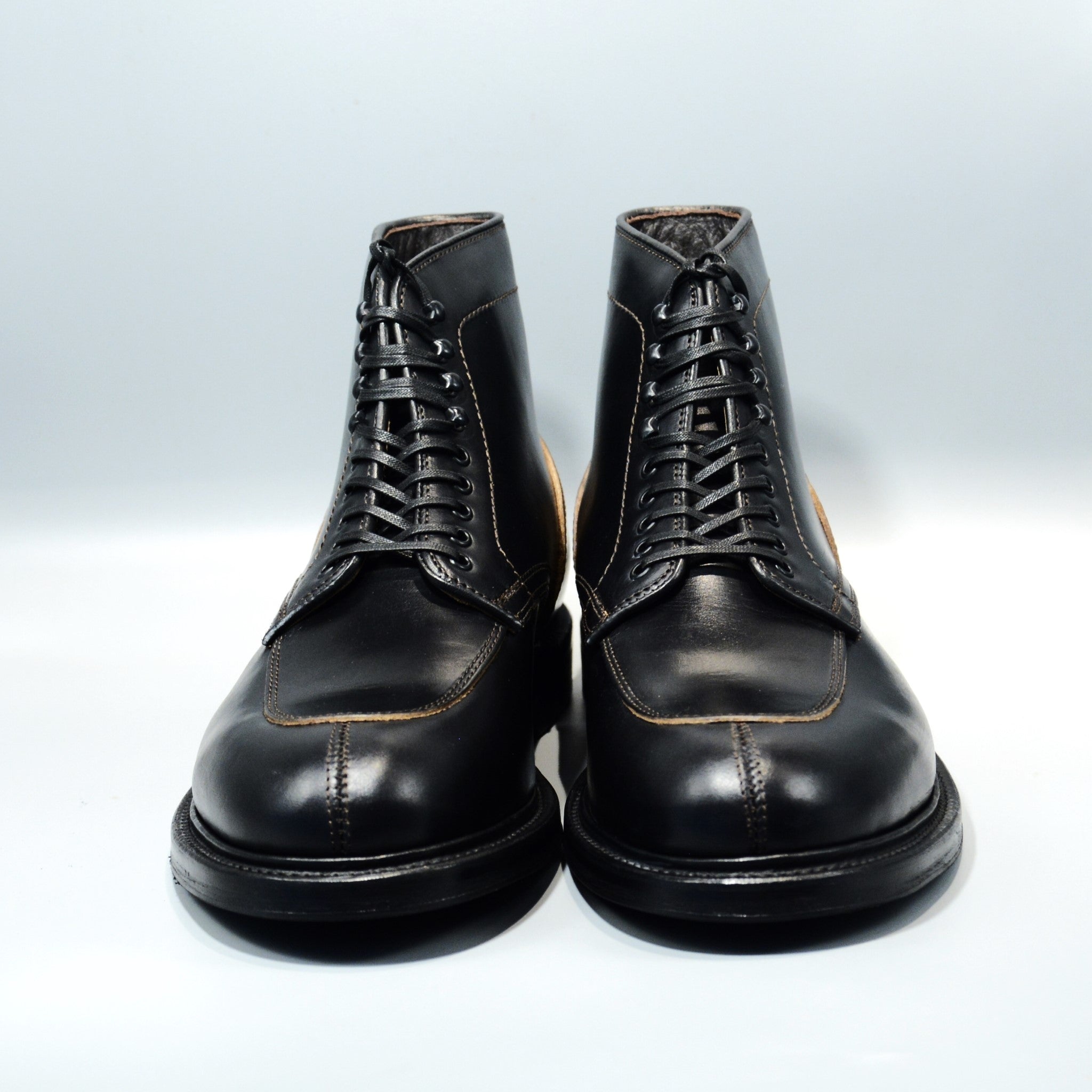 #15060 5"SPLIT MOC TOE BOOTS BLACK – WHEELROBE